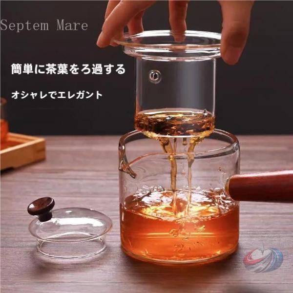 ??【ご注意！】2日以内に発送します。日本への発送には約10日かかります。??【透明・見た目が美しい！】透明なガラスなので、お茶と茶葉の美しい色合いをよく感じることが可能です。香りや味ではなく、よりスッキリ、シャープな雰囲気を醸し出し、優雅...