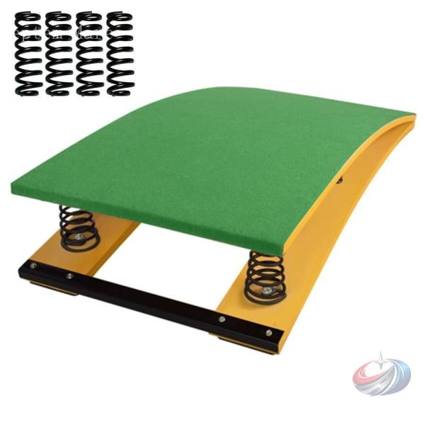 ?【耐久性と安定性】当社のスプリングボードは、頑丈な硬い木板でできており、強力な支持力があり、変形がなく、滑らかでバリがなく、お手入れが簡単です。どんな気象条件でも完璧で、屋内と屋外に適しています。?【素足に快適】このスプリングボードは、パ...