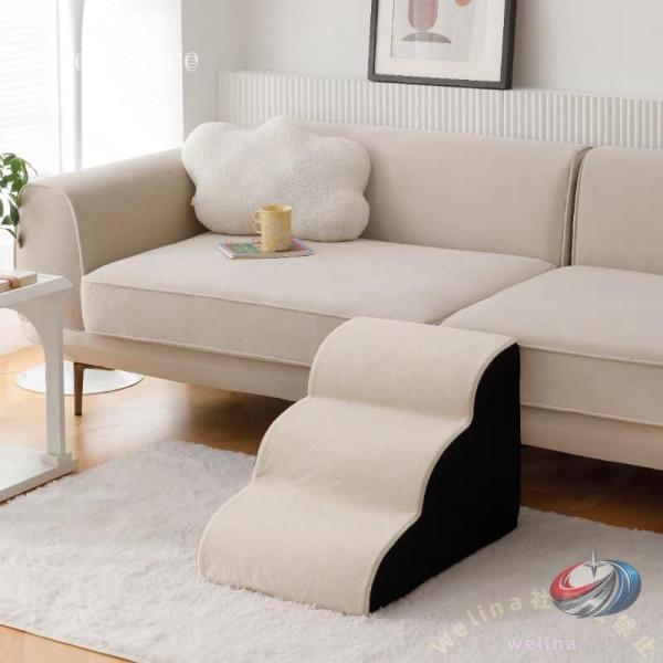 ソファやベッドの昇り降り用ステップ愛犬がソファやベッドを昇り降りする時に足腰への負担を減らしてくれるドッグステップ。なだらかな段差で、昇り降りが苦手な子にもオススメ！ドックトレーナー監修こちらはドッグトレーナー監修のアイテムです。愛犬の足腰...