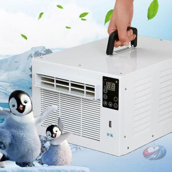 商品名：ポータブルエアコン 驚くほどコンパクト！キャンピングカーに最適 車載エアコン ルーフエアコン 軽キャンピングカーにも※本商品は新品です。 国際郵便で発送するためお届けに通常2-3週間程お時間を頂戴しております。