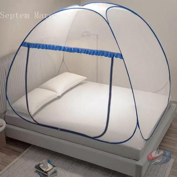 ■備考蚊帳/大きい/シングル/ムカデ/蚊/虫/カメムシ/ムカデ対策/蚊対策/虫対策/カメムシ対策/ワンタッチ蚊帳/一人用/防虫/防虫ネット/かや/虫よけ/虫除け/テント/モスキートネット/モスキート/底付き/シングルサイズ/ハエ/害虫/ガイ...