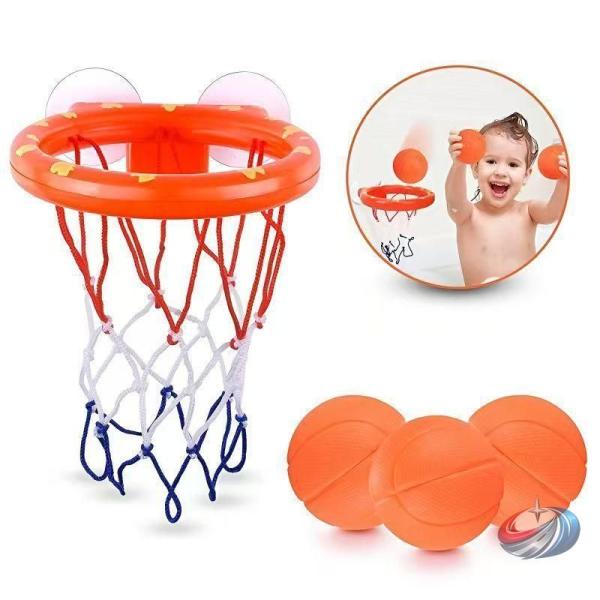 【子供向けのプレゼント】-子供も幼児もお風呂のおもちゃが大好きです。 この興味深いバスケットボールのフープは、誕生日、クリスマス、記念日、パーティーのお祝いに最適です。 子供たちは入浴に夢中になります。【強力な吸盤】-吸盤の吸盤が改善されま...
