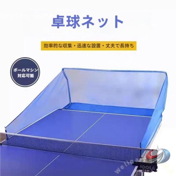 卓球台 取り付けネット部活、卓球教室、ご家庭で、スマッシュ ストロークの練習が効率的に！ピンポンマシンとの組み合わせで、連続打ち込み練習ができます。マシーンがなくても、サイドからの球出しも可能！サーブの練習にも最適。球回収用の穴が開いている...