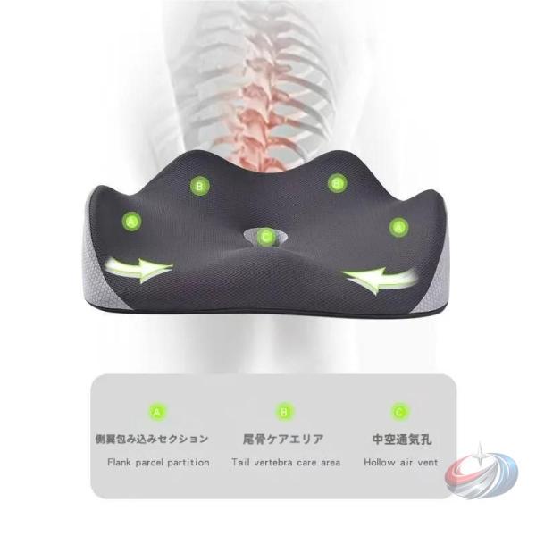 ■商品説明整体師/柔道整復師/多くのお客様よりご支持頂いております。【姿勢を美しくするフォルム】3D形状の流線型のフォルムにより、骨盤ゆがみの改善が期待できます。座るだけで自然に前傾する姿勢を保ち、背筋が自然と伸びることで無理なく正しい姿勢...