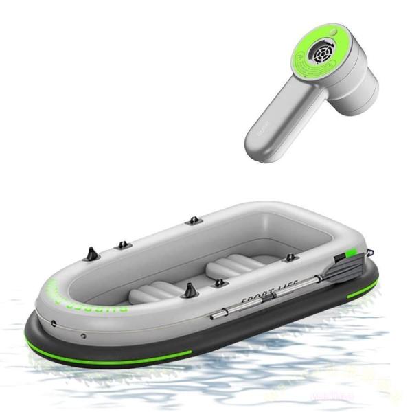 【高品質な素材】船体は180℃で繰り返し練り込んだポリマーPVCでできており、高分子自己融着技術の採用により、優れた耐摩耗性を実現しています。 また、船底に装着できるオックスフォード生地のボートカバーが付属しており、船体の耐衝撃性、耐摩耗性...