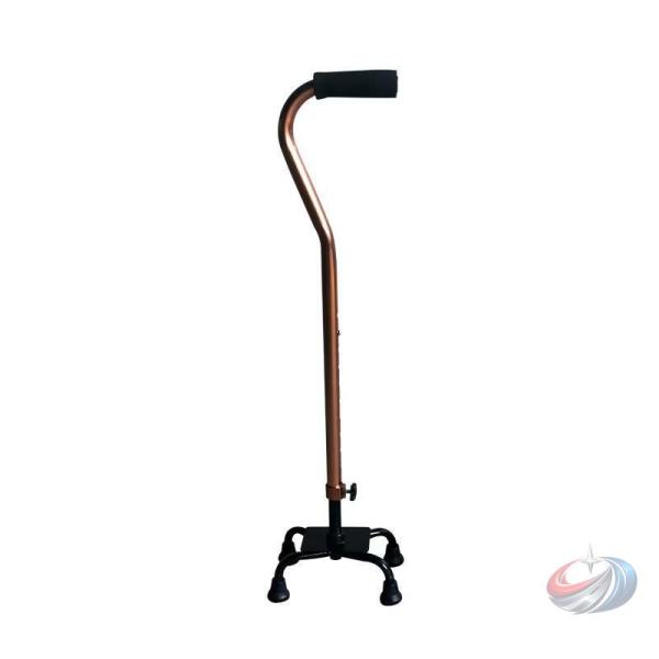 長さ調節可能で、安定性抜群！安定性の高い4足タイプ♪お好みの高さに調節可能リハビリや高齢の方にお勧めの4点支柱杖ステッキ。長さ調節可能、4足なので安定性が非常に高くなっています。スナップも持ちやすく、右利き・左利きどちらの利き手に合わせても...
