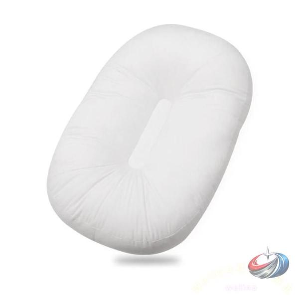 サイズ：約 幅50×長さ80cm高さ(高い部分）：頭頂部分 約20cm、：足先部分 約15cm重　さ：約 1000?1300g程度お子様の成長には個人差がありますが、使用期間は1歳頃までが目安です。推奨使用期間は、寝返りをする頃まで（生後4...