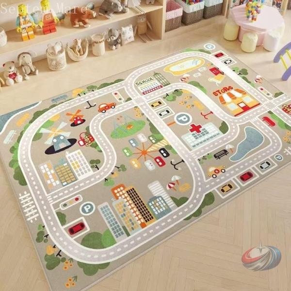 ◆カラフルなデザインと高品質のキッズベビークロール教育用ソフトプレイマット。◆ラグは子供の寝室、プレイルーム、リビングルームに適しています。◆明るい色は赤ちゃんの観察能力を高めることができます。◆サイズ：80*120cm 100*160cm...