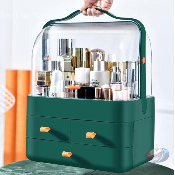 ?たっぷり収納大容量?持ち運びやすい取っ手付き?クリアカバー前後両開閉可?汚れたら水洗い可?ボックス二つサイズが選べる?収納前より、机がきれいになる◆素材:ABS◆サイズ:S(W26.5*D18.2*H34.7cm)M(W29.8*D20....