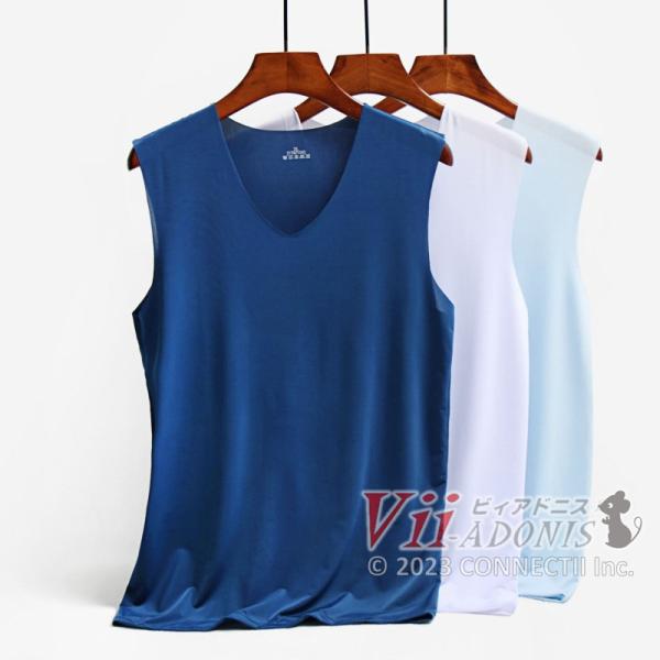 2026 秋冬インナーシャツ ノースリーブ タンクトップ メンズ 接触冷感 インナー 冷感インナー 肌着 メンズ メンズ下着シャツ 脇汗パッド 汗取りインナー 速乾 クールインナー インナーシャツ シームレスインナー 夏用インナー 涼しい ...