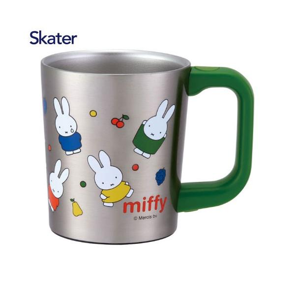 爆買 ステンレスマグコップ 320ml ミッフィー21 STMG3 スケーター Skater [4973307571343] 真空断熱2層構造 冷たさ・温かさキープ 底板(緩衝材)付きで滑りにくい