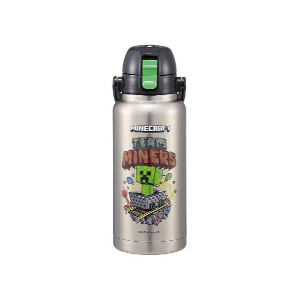 ハンドル付ワンプッシュダイレクトボトル1000ml Minecraft マインクラフト スケーター Skater [4973307714191] STD10H