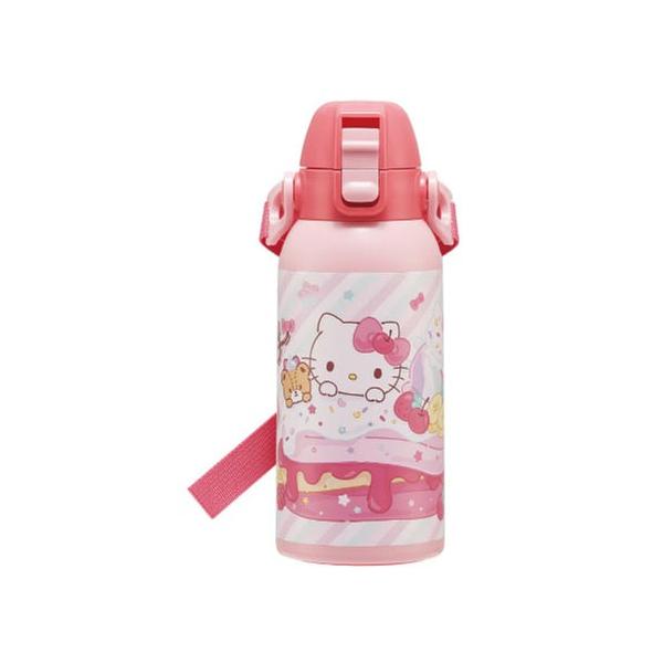 ショルダーベルト付ダイレクトボトル600ml ハローキティ Fancy Snacks Sweets サンリオ スケーター Skater [4973307720703] STCH6