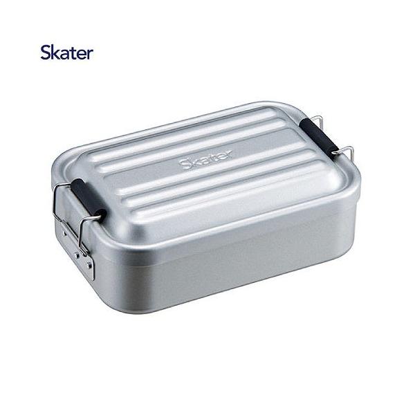 フッ素アルミランチボックス 弁当箱 850ml 1段 スケーター Skater [4973307740886] シルバー AFT8BN 食洗機対応 しっかり密閉 大容量 中学生 高校生