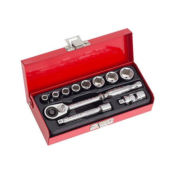 ソケット 1/4ソケットレンチセット SK11 TS-211M  11PCS [4977292265126] 藤原産業
