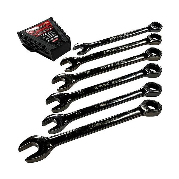 工具 ラチェットレンチセット EGR-N6SET [4977292298049] E-Value 藤原産業