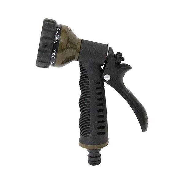 散水用品 コイルホース用散水ノズル セフティ-3 brown [4977292663021] 藤原産業