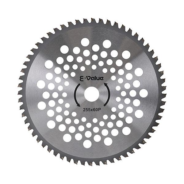 爆買 園芸用品 e山林用チップソー  255mm x 60P [4977292670470] E-Valu 藤原産業