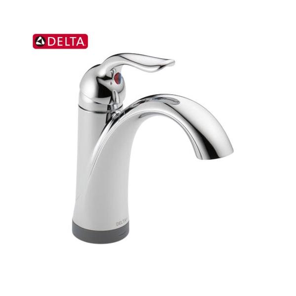 爆買 洗面水栓 Lahara ラハラ Touch&amp;Sensor タッチ&amp;センサー シングルレバー混合水栓 [538T-DST] クローム デルタ DELTA