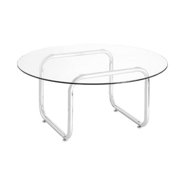 ガラステーブル Trares トラレス クリア 組立式 [518081039] CT-8081-CL 宮武製作所 メーカー直送