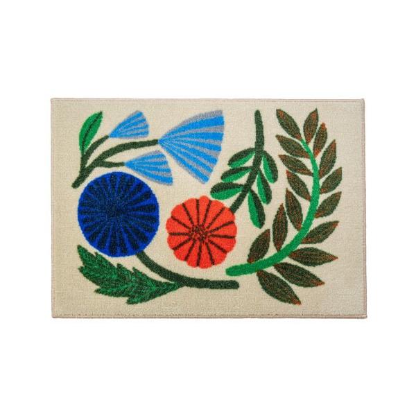マット FLORAL GROUP 45 x 65 cm [DH00003] BOOKHOU クリーンテックス