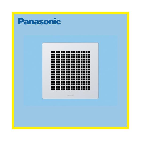 Panasonic 換気扇ホワイトのシンプルな十字格子ルーバーでインテリアにスッキリフィット●スプリング式ワンタッチルーバー●PP樹脂製■適用機種：天井埋込形換気扇　ルーバー別売　17タイプ用