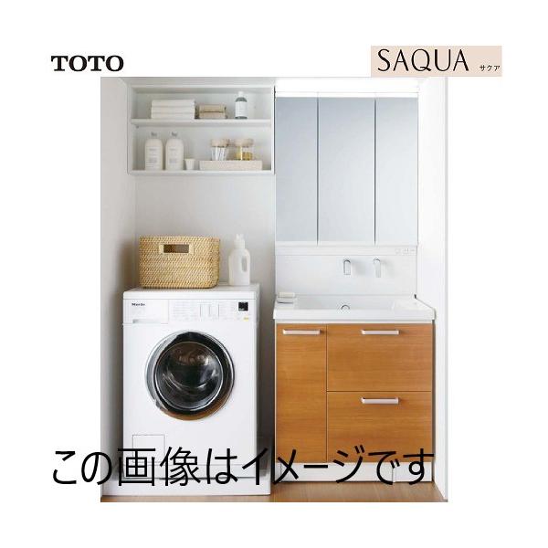 TOTO 洗面化粧台 サクア 間口750  自由にカスタム おしゃれ 高級感 プラン■間口・750mm■ご地域仕様・一般地・寒冷地■化粧台タイプ・2枚扉・片引き出し・2段引き出し・3Wayキャビネット■水栓・エアインスウィング水栓■化粧台高...