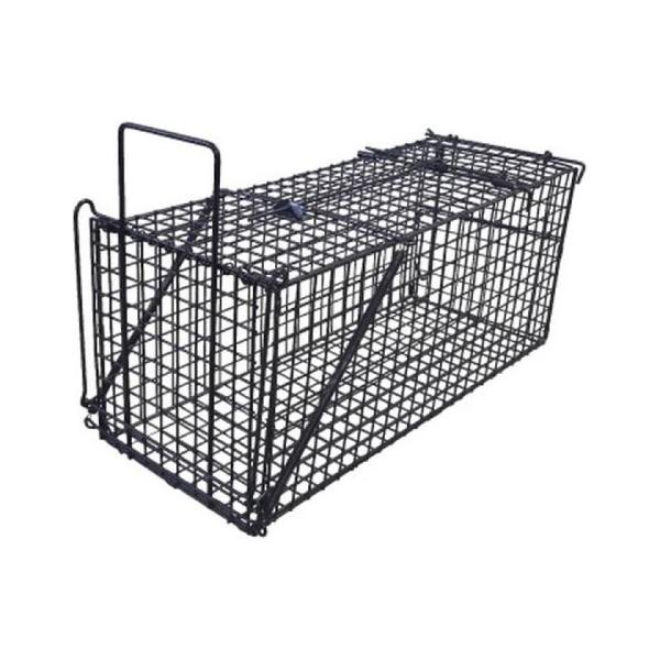 害獣捕獲檻 アニマルキャッチャー Lサイズ [TA-36] 幅360×奥行930×高さ370mm 農作物の被害抑制 獣被害対策 シンセイ
