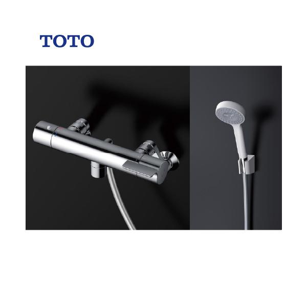 壁付サーモスタット混合水栓 コンフォートウエーブ1モード GG TOTO [TBV03409J1] 浴室用 壁付き
