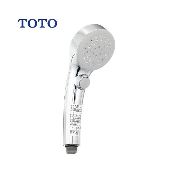 水栓用パーツ エアイン・クリックシャワーヘッド TOTO [THC57C] メッキ丸型 取替用