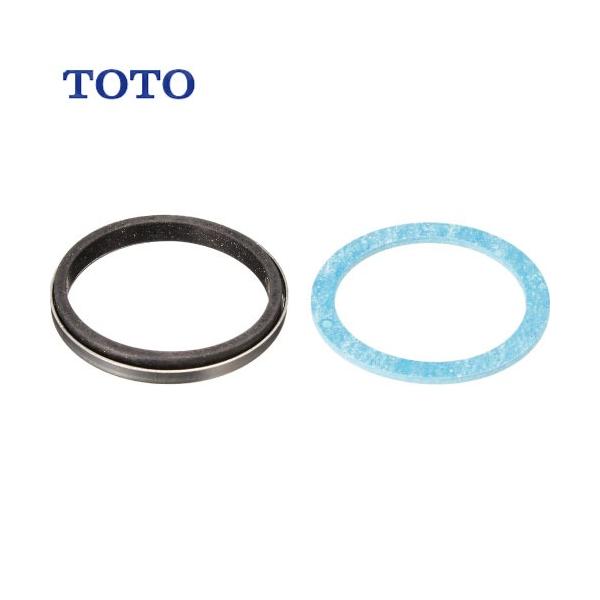 水栓用パーツ 取替用パッキン TOTO [THK36] 32mm差込み つば付洗浄管用