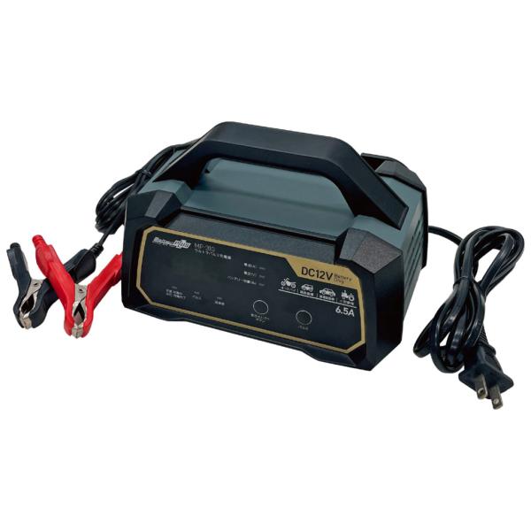 ウルトラパルス振動でバッテリーが復活！ハイブリッド車にも対応オートバイ、軽自動車、普通自動車、小型農機に最適！定格入力 AC100V 50/60Hz 117W定格出力 DC14.5V/6.5A(最大電流)適合バッテリー電圧 DC12V(開放...
