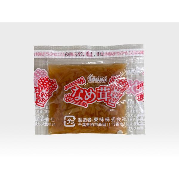 商品詳細＜商品名＞なめ茸　6ｇ　小袋＜原材料名＞えのき茸(中国産)、しょうゆ(小麦・大豆を含む)、砂糖、食塩/増粘剤(加工でん粉、グァーガム)、調味料(アミノ酸等)、保存料(ソルビン酸K)、甘味料(アセスルファムK、スクラロース)＜アレルギ...