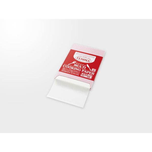 両面シリコン加工の業務用クッキングシート(白無地)です。便利なボックス仕様です。商品詳細＜商品名＞FTN2030-K クッキングペーパー(シート)白無地＜メーカー＞天満紙器株式会社)＜加工地＞日本＜内容量＞500枚/箱＜機能＞耐油・耐熱・剥...