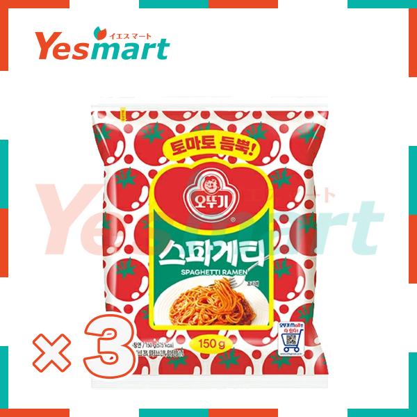 ・販売店　イエスマート公式・原産国　韓国・内容量　150g×3・保存方法　直射日光、高温多湿をさけて保存してください。・賞味期限　別途記載・原材料　　麺（小麦粉、植物油脂、食塩、グルテン、緑茶風味液）、液体ソース（トマトペースト、フラクトオ...