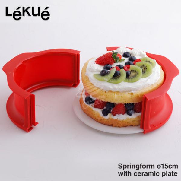 ■サイズ(約)φ15.0×H7cm■容量(約)1000ml■材質シリコーンゴム、セラミック■耐熱,耐冷耐熱温度：220℃耐冷温度：-20℃■商品説明シリコンとセラミックの組み合わせで、キッシュ、テリーヌ、ムース、ケーキを素早く安全に型から外...