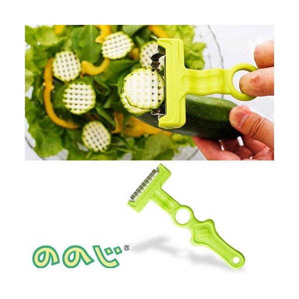 ■サイズ約7.1×3.3×18.3cm/約26g■材質本体・刃カバー：ポリプロピレン樹脂刃：420J2ステンレス耐熱温度：120℃■備考・中国生産・本品は刃物です。ご使用の際は手を切らないよう、十分ご注意下さい。ゴム手袋の使用を推奨します。