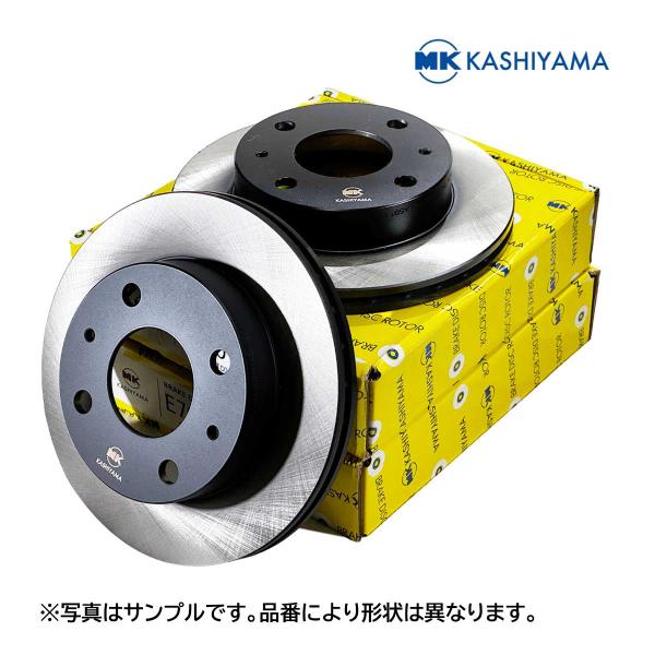 老舗ブレーキ専門メーカー品質重視のエムケーカシヤマ製●対応純正品番 (必ずご確認ください)フロント　ディスクローター　E0009　ベンチ純正品番 43512-B2112●参考適合表ダイハツムーヴ　ムーブ　MOVELA100S ターボ　１３イ...