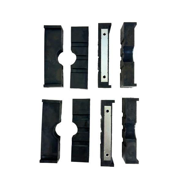 ●品名リフト用ゴムパッド大野ゴム製メンテナンス用の交換パッド●品番ON-1002　４個セット(計８個)ボルト付サイズ80*34M6*P1.0●特徴適合情報OSP25 NSP30 NSA30 OSA30 スギヤス必ずサイズと形状にて確認お願い...