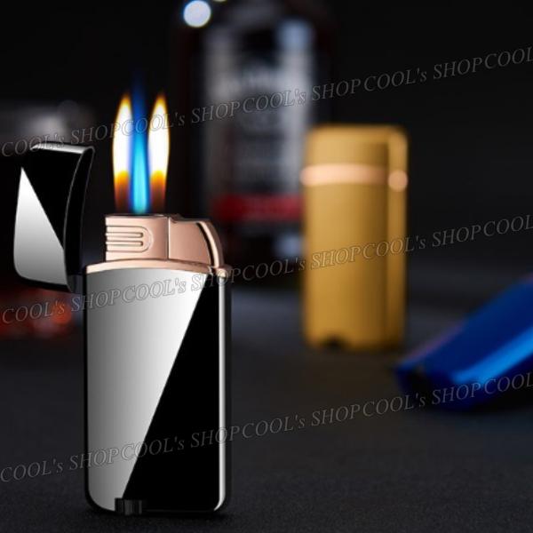 【商品詳細】タイプ：燃焼式ガスライター 燃料タイプ：ガス　⇒市販のライター用ガスでご利用可能です サイズ：H76×36×13.5mm 重さ約80ｇ 付属品ライター本体/化粧箱発売元dikang■レバーを押した状態で通常のジェット型ターボライ...