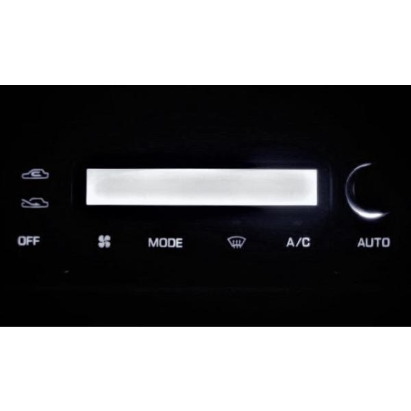 TERRANO テラノR50平11(99)/02〜平14(02)/08エアコンパネルＬＥＤ球 1台分セット！カラーはホワイトブルーレッドピンクから選択可能です。エアコンパネルの純正球と交換するだけですので無加工で取り付け出来ます。  現行車...