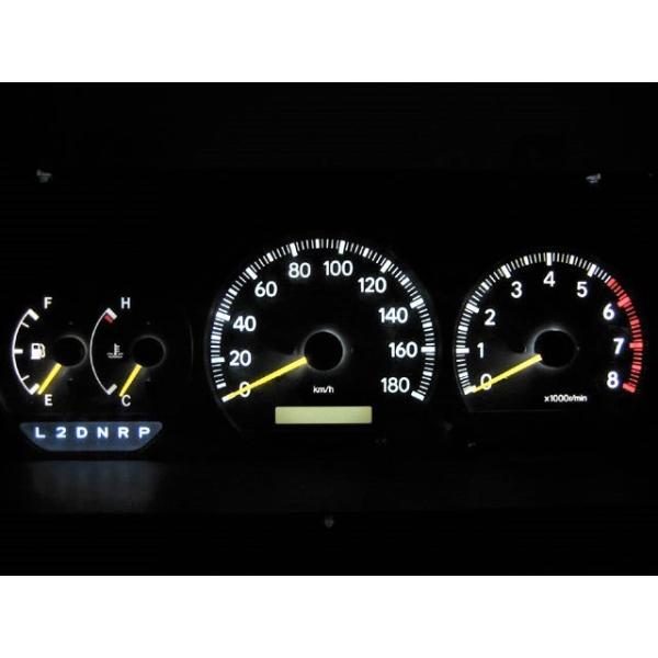 HIACE_REGIUS ハイエースレジアスR(K)CH40/R(K)CH41/R(K)CH46/R(K)CH47平9(97)/04〜平11(99)/07メーター照明LED1台分セット！カラーはホワイトブルーレッドピンクから選択可能です。メ...