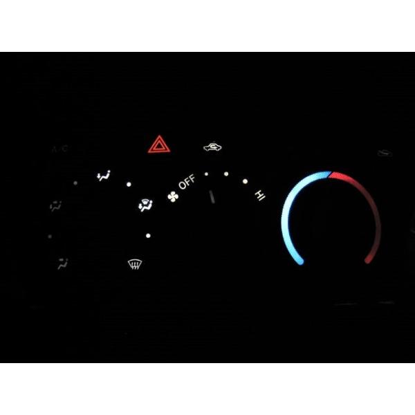 FUNCARGO ファンカーゴNCP20/NCP21/NCP25平9/08〜平17/09エアコン照明LED1台分セットカラーはホワイトブルーレッドピンクから選択可能です。エアコンパネルの純正球と交換するだけですので無加工で取り付け出来ます。...