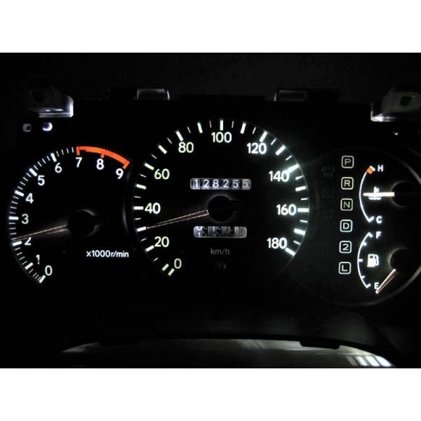 CELICA セリカST202平5/10〜平11/08メーター照明LED1台分セット！MT車用カラーはホワイトブルーレッドピンクから選択可能です。メーターパネルの純正球と交換するだけですので無加工で取り付け出来ます。 現行車のように明るく綺...