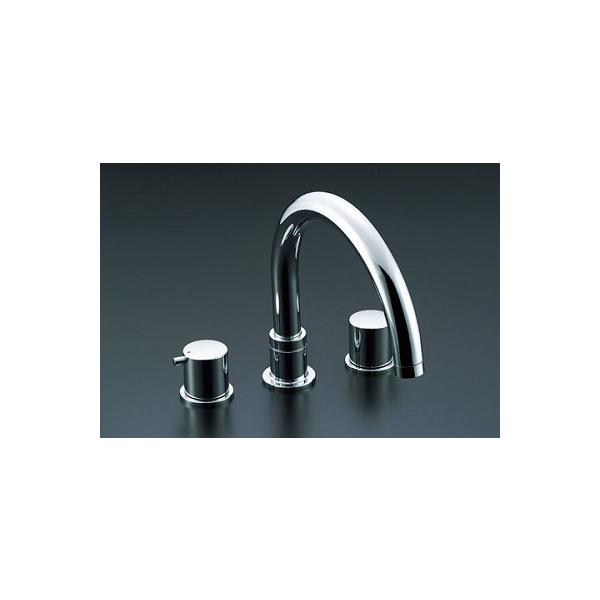 水栓金具 INAX/LIXIL　BF-E090B-U　バス水栓 デッキタイプ ２ハンドル 寒冷地 湿式工法用 受注生産品カテゴリ：水栓金具 浴室 バス水栓 ｅモダンメーカー：LIXIL リクシル INAX イナックス型番：bf-e090b-...