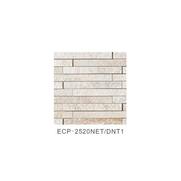 LIXIL 【ECP-2520NB/DNT1(ホワイト) 4シート/ケース】 25×202角ネット張り(入隅用) ディニタ エコカラットプラスカテゴリ：建材 壁材 タイル エコカラットプラスメーカー：LIXIL リクシル型番：ECP-252...