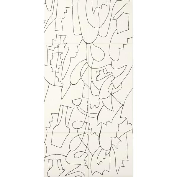 LIXIL/INAX ECSF-1260M/51 エコカラット セルフ ArtBrut アール・ブリュット 1260セット(付替え用) W606×H1212mm ※画像はイメージです。代表写真の場合があります。カテゴリ：建材 壁材 タイル ...