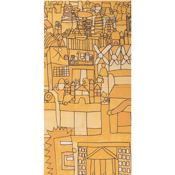 LIXIL/INAX ECSF-1260M/57 エコカラット セルフ ArtBrut アール・ブリュット 1260セット(付替え用) W606×H1212mm ※画像はイメージです。代表写真の場合があります。カテゴリ：建材 壁材 タイル ...