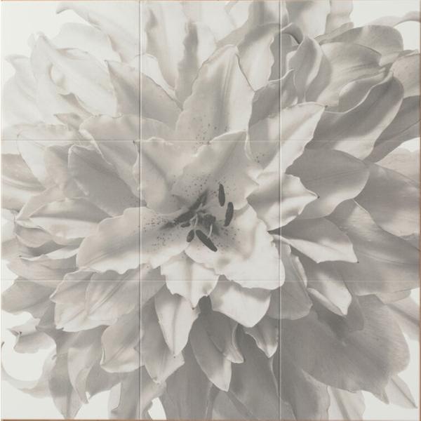 LIXIL/INAX ECSF-9090M/14 エコカラット セルフ Flower 9090セット(付替え用) W909×H909mm※画像はイメージです。代表写真の場合があります。カテゴリ：建材 壁材 タイル  エコカラットセルフメーカ...