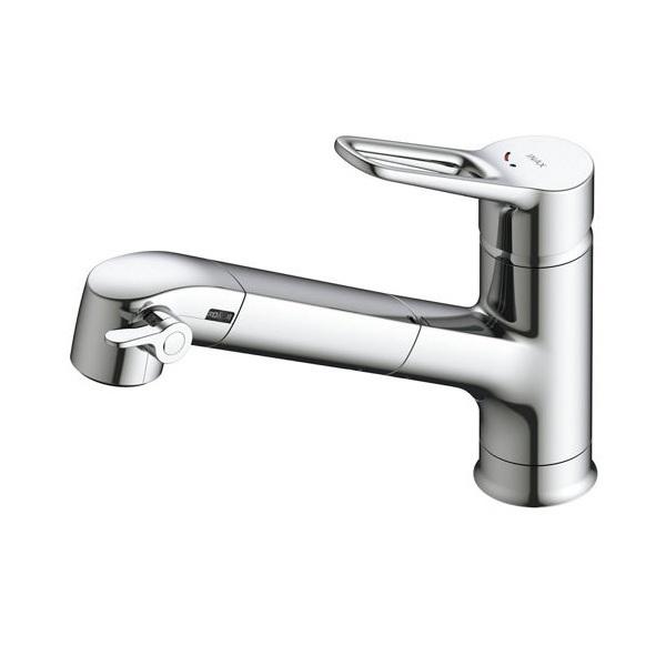 INAX/LIXIL JF-AP461SYXN(JW) 浄水器内蔵型シングルレバー混合水栓(寒冷地) オールインワンAPタイプ 寒冷地（水抜式） 水栓金具※画像はイメージです。代表写真の場合があります。カテゴリ：水栓金具 キッチン 浄水器兼...